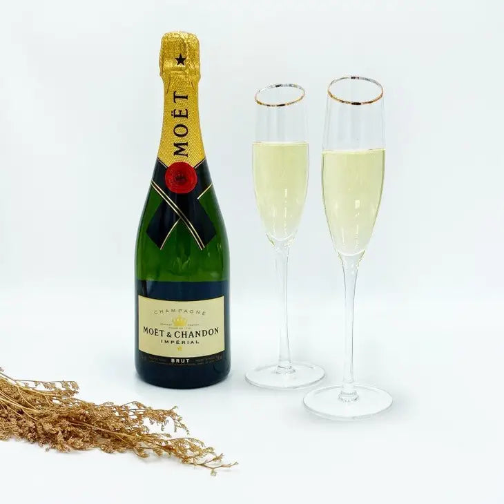 Stemmed Champagne Flutes – Clayfire Gallery by Dunbarlo Home
